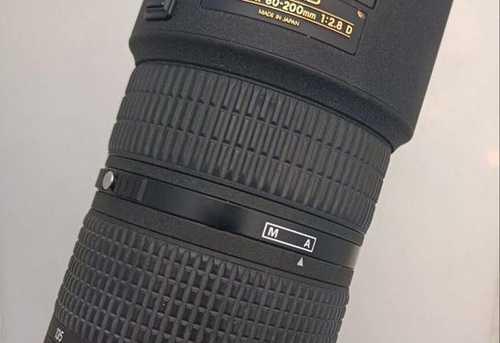 Объектив Nikon AF 80-200mm F 2,8 D ED б/у