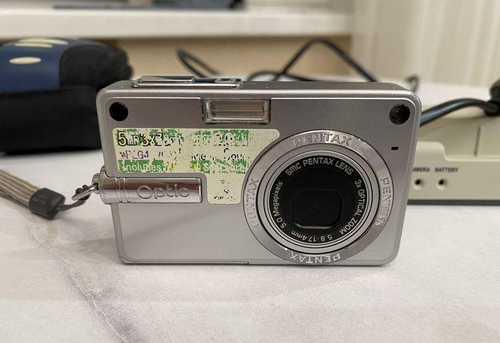 Компактный фотоаппарат pentax Optio s5n