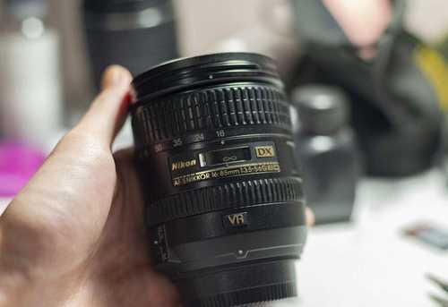 Объектив Nikon AF-S 16-85mm f3.5-5.6 VR дефект