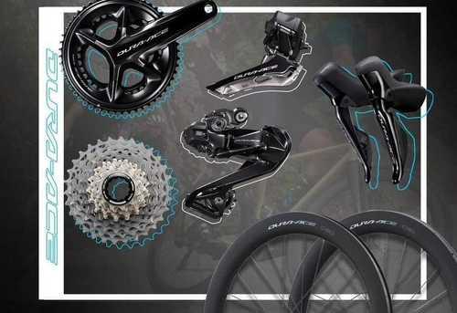 Shimano Dura Ace di2 Groupset + wheelset Dura Ace