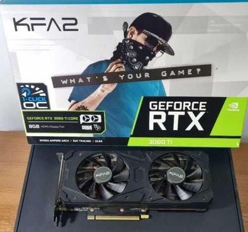 Видеокарта RTX 3060 Ti 8GB