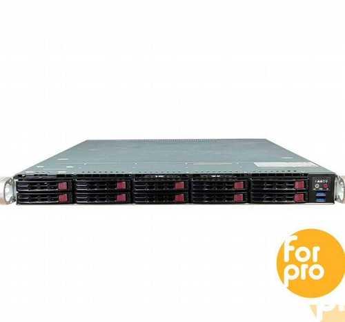 Сервер Supermicro 116 10SFF 4208Sil 128GB