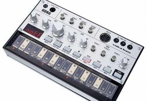 Korg volca bass аналоговый синтезатор