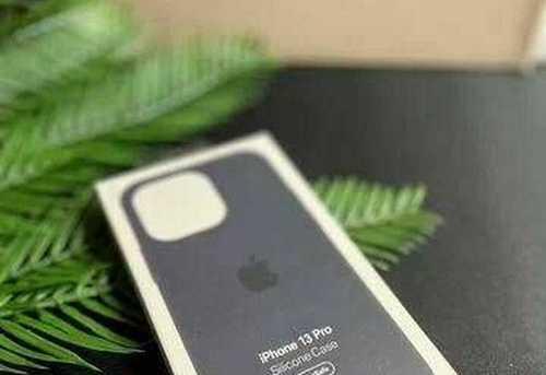 Чехол на iPhone 13 pro силикон MagSafe черный