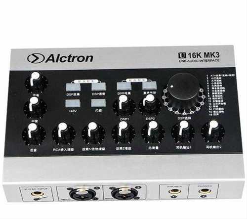 Внешняя звуковая карта с USB Alctron U16K-MK3