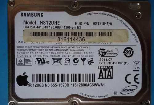 HDD FOR MacBook Air Rev.b Rev.c A1304