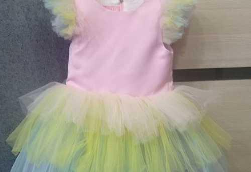 Нарядное платье для девочки 110 116