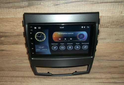 Магнитола 2DIN SsangYong Actyon Android GPS WiFi