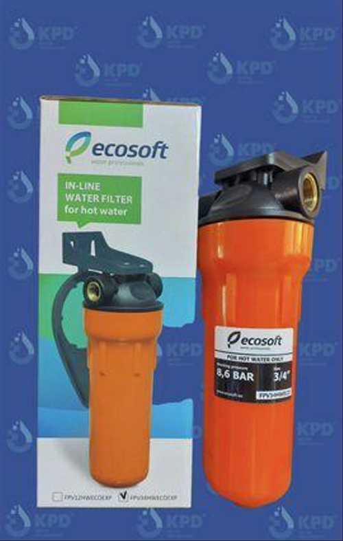 Колба для фильтра воды Ecosoft SL10 для гор.воды