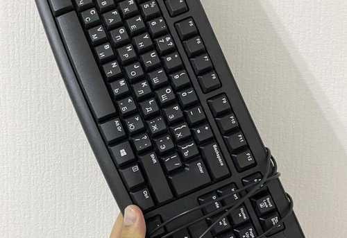 Клавиатура Logitech K120, USB, черная