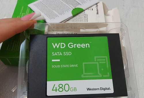 Накопитель 480 гб 2.5" SATA WD Green WDS480G3G0A