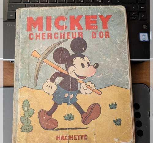 Mickey Chercheur комикс Микки Маус Золотоискатель