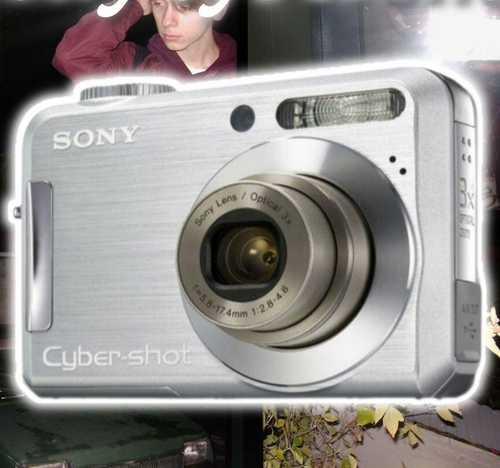 Мыльница sony cybershot y2k