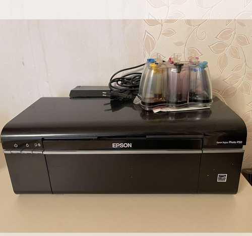 Принтер цветной струйный epson stylus Photo P50