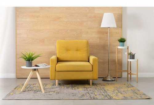 Кресло-кровать Динс Мини Velvet Yellow