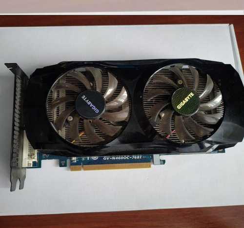 Видеокарта gtx 460