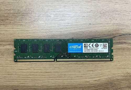 Оперативная память Crucial DDR3 4gb c16fn2