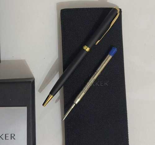 Ручка Parker Sonnet Slim Core K428 Matte Black GT