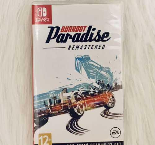 Burnout paradise remastered Nintendo Switch