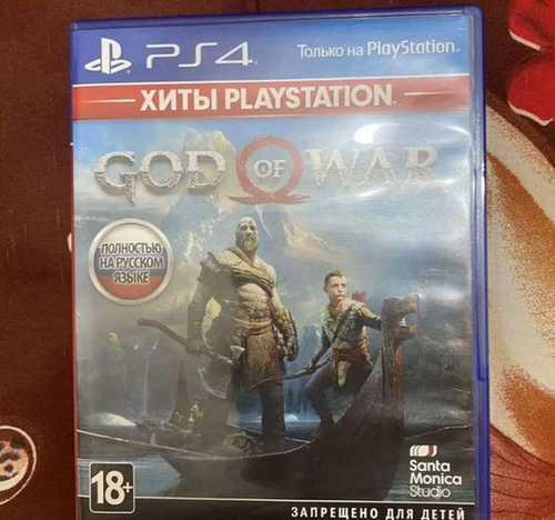 Игра God of War для Playstation 4