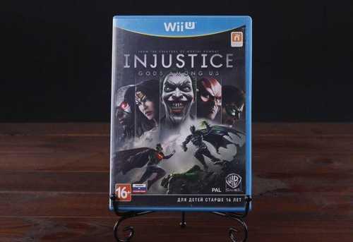 Wii U Injustice Gods Among Us Лицензия