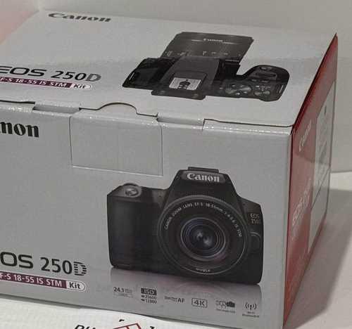 Новый фотоаппарат Canon Eos 250D 18-55 IS STM Kit