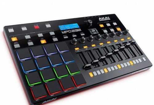 Akai MPD232 midi-контроллер