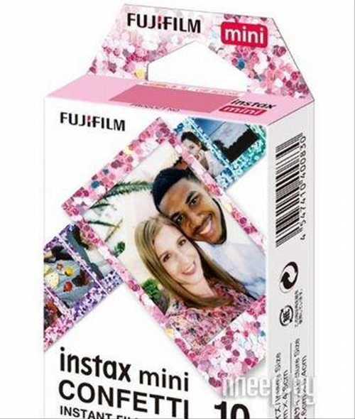 Fujifilm Colorfilm Instax Mini Confetti кассет