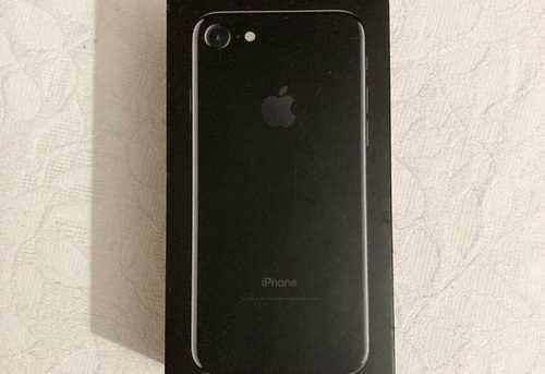 Коробка от iPhone 7 black 32 gb