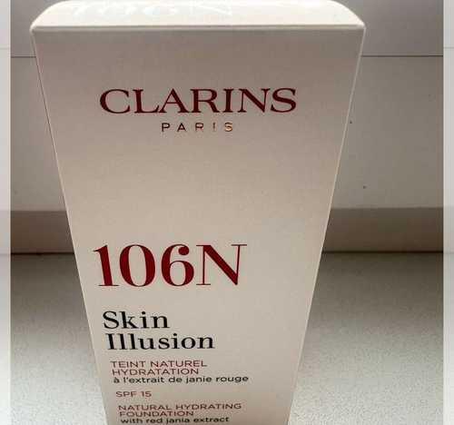 Увлажняющий тональный крем Clarins Skin Illusion