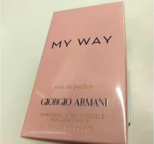 Giorgio armani my way оригинальный тестер 50 мл