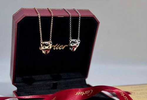 Золотое колье с бриллиантами Cartier