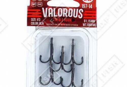 Крючок тройник KDF Valorous Treble Hook 197-14 №3