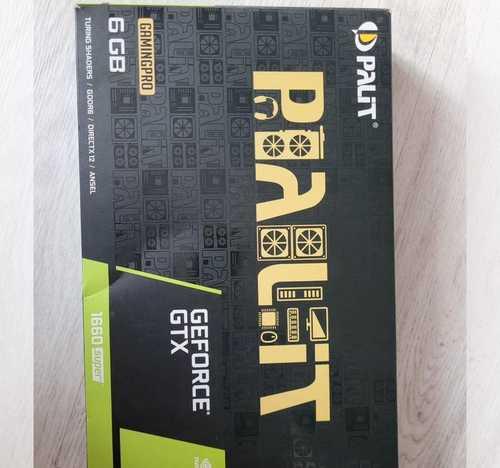 Видеокарта palit Gtx 1660 super