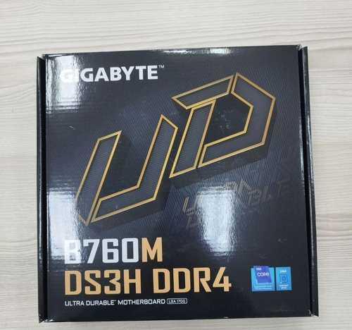 Комплект i5-13400F   gigabyte B760M DS3H DDR4