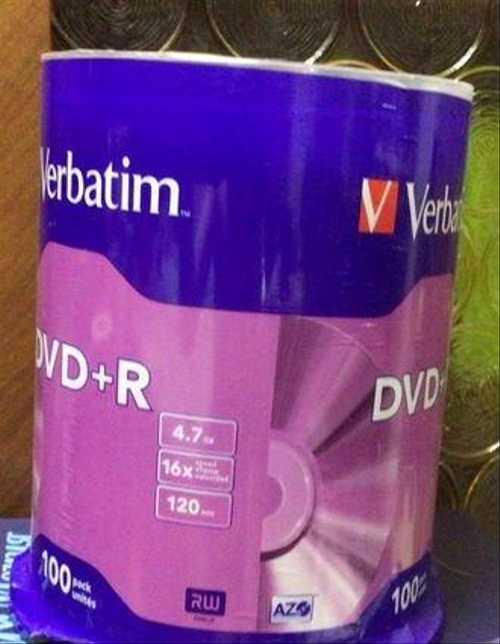 Verbatim dvd r 16X 4.7Gb