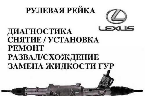 Рулевая рейка lexus rx330