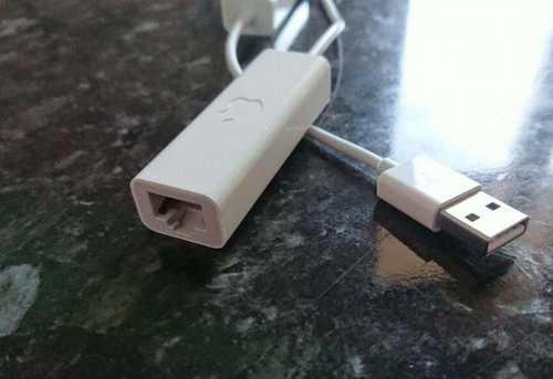 Переходник Apple USB к проводному интернету
