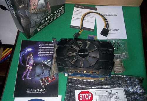 Видеокарта Sapphire HD 7770