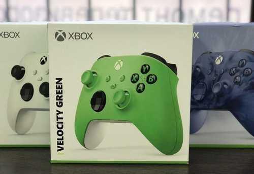 Xbox геймпад в цвете Velocity Green