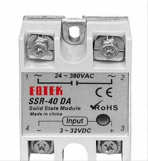 Твердотельное реле SSR-40DA