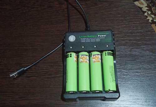 Комплект батареек с зарядным устройством