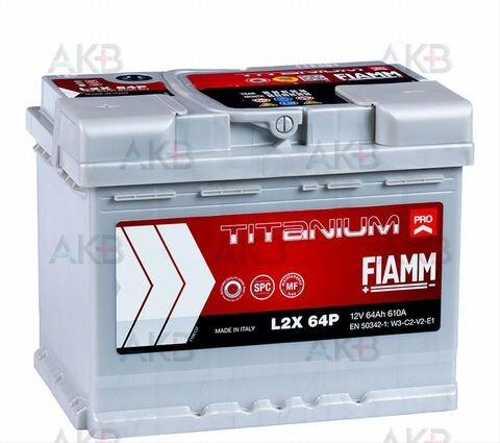 Аккумулятор Fiamm Titanium Pro L2X 64P 64 Ач прям