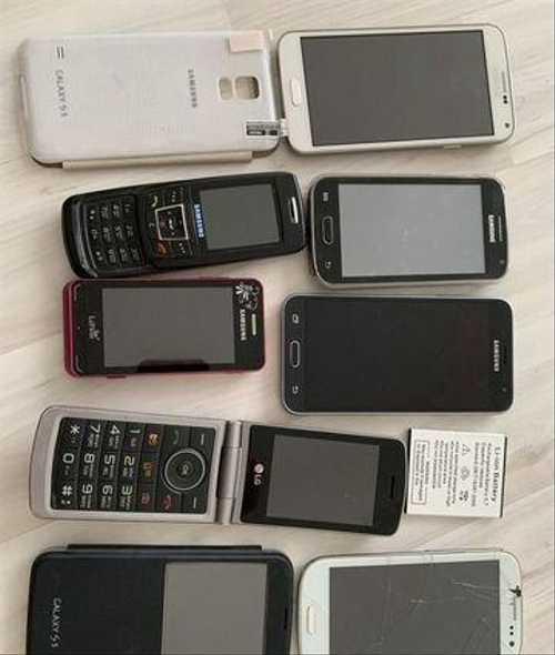 Мобильные телефоны Samsung Galaxy S + наушники