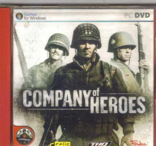 Company of Heroes. Лицензия. PC DVD диск пк