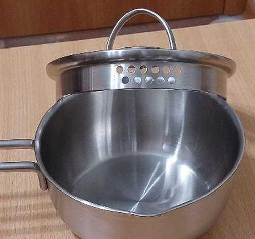 Ковш из нержавейки 1, 0 л