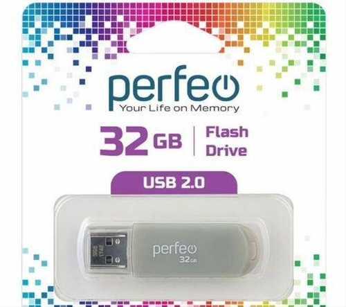 Флэшка 32Gb USB 2.0 компактная PF-C03GR032