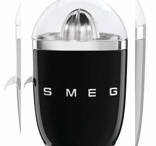 Соковыжималка для цитрусовых smeg CJF11bleu стиль 50-х, цвет чёрный