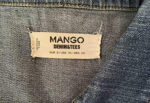 Джинсова куртка женская mango