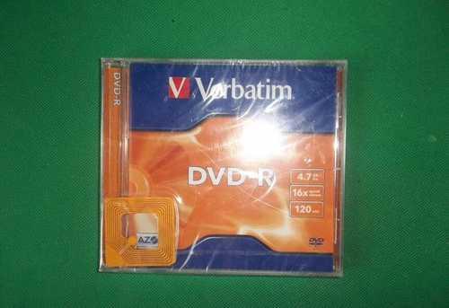 Чистый DVD-R Verbatim